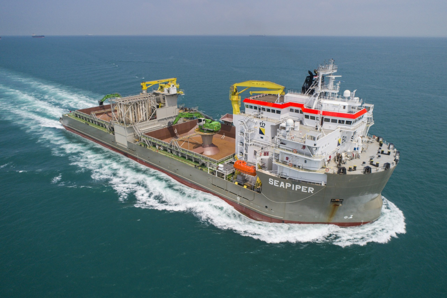 Boskalis Horizons: Seapiper: The Perfect Paver