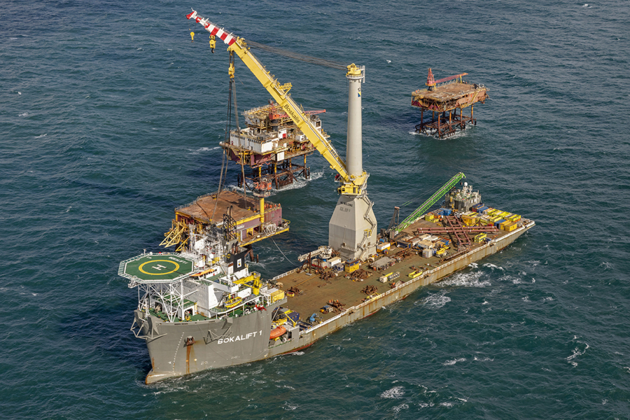 Boskalis Horizons: Sustainable Platform Removal